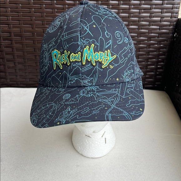 Accessories | Rick And Morty Black Cap | Poshmark